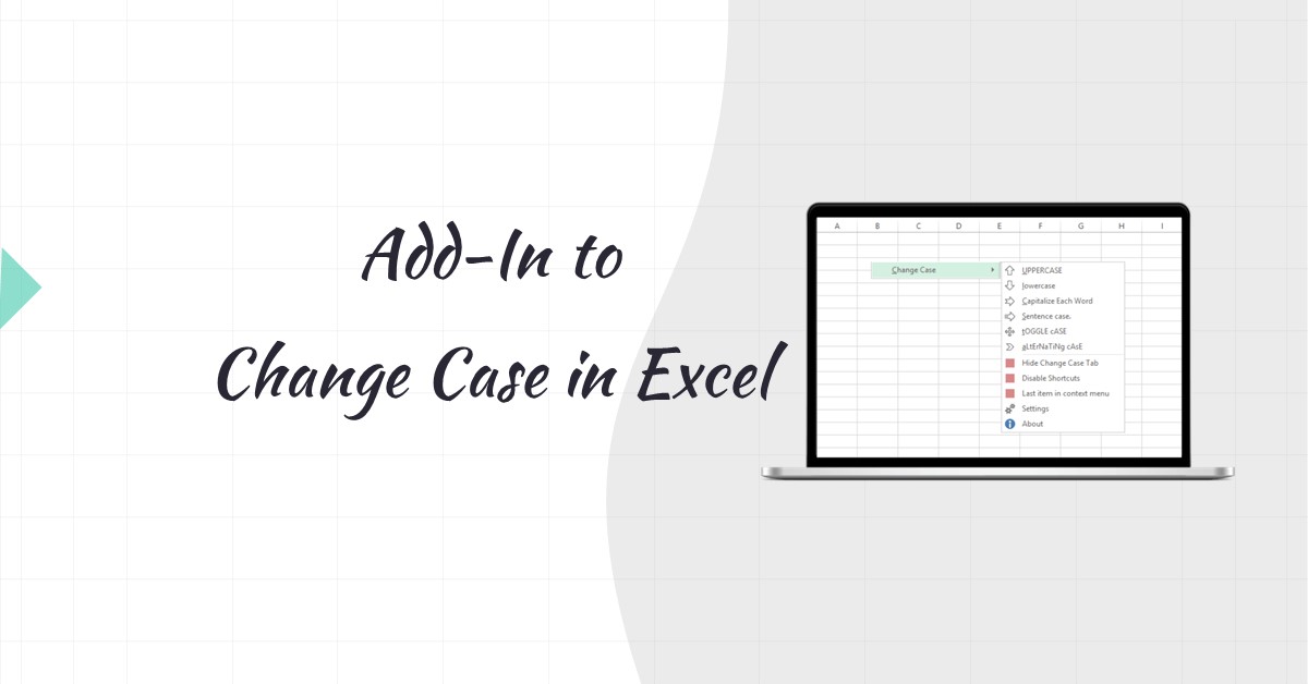 Aneejian Change Case Excel Add In